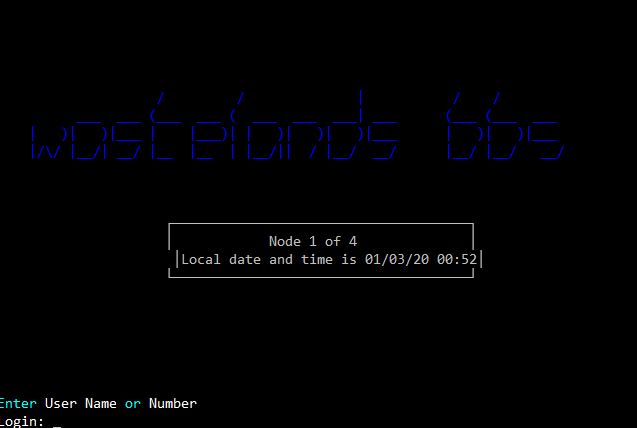 MajorBBS - Telnet BBS Guide