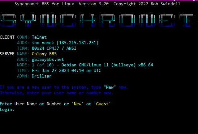 Telnet BBS Guide