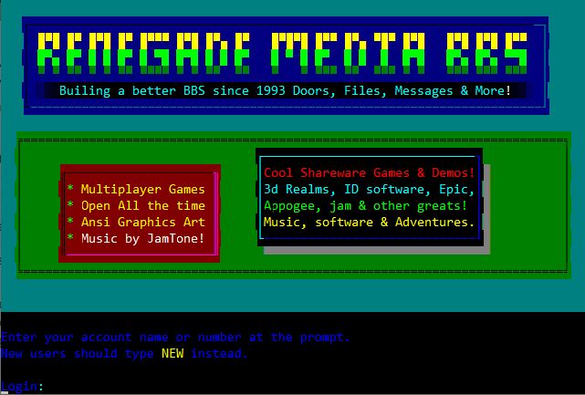 BBSes – Telnet BBS Guide