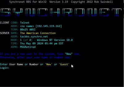 BBSes – Telnet BBS Guide